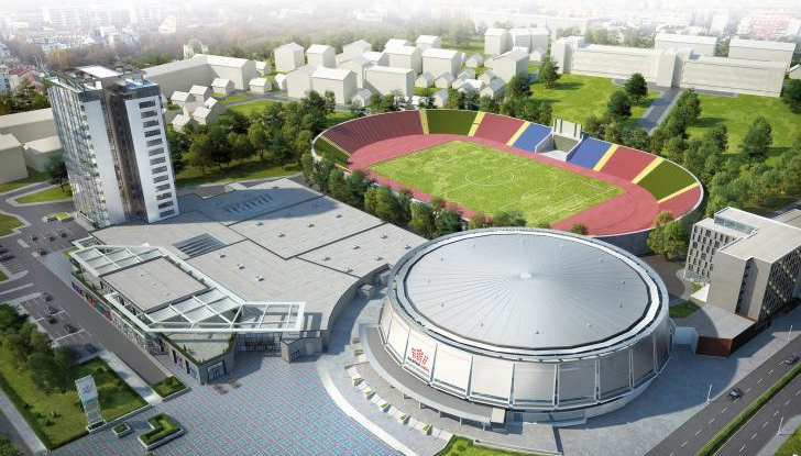 Възобновяват строежа до зала „Арена Русе“ - DUNAVMOST.com